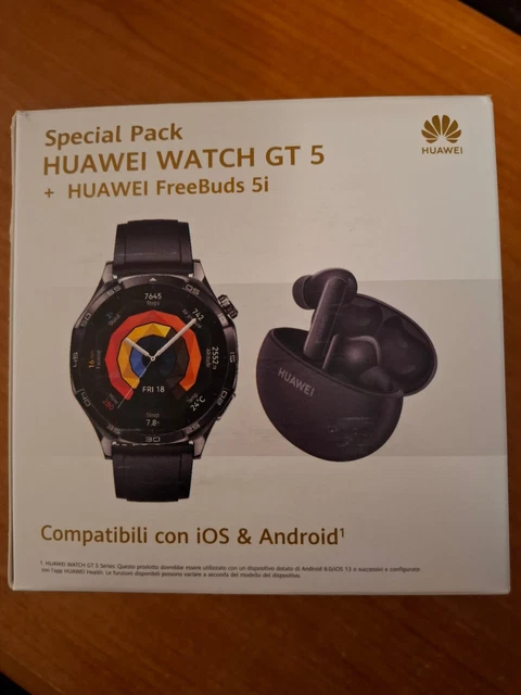 SPECIAL PACK HUAWEI watch gt5 + freebuds 5i EUR 189,00 - PicClick IT