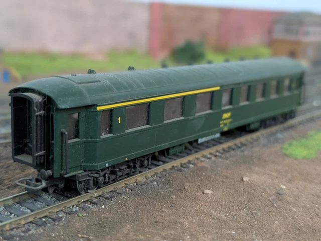 JOUEF 1ST CLASS Coach HO Gauge Green £12.00 - PicClick UK