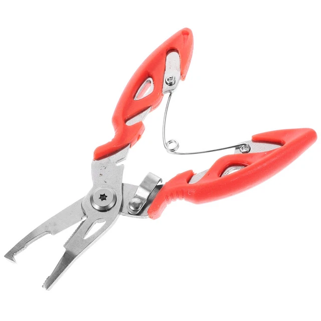 KIT PINZE MULTIFUNZIONE per esca strumento da pesca forbici forbici forbici portatili EUR 7,41 ...