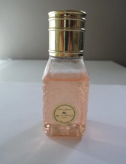 RARE ANCIENNE MINIATURE de Collection ETRO Milano PALAIS JAMAIS SHAMPOO ...