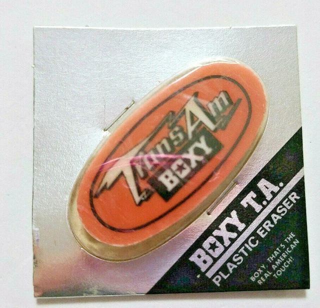 BOXY T.A OLD Eraser Retro MITSUBISHI Rare Vintage Trans Am £13.20 ...