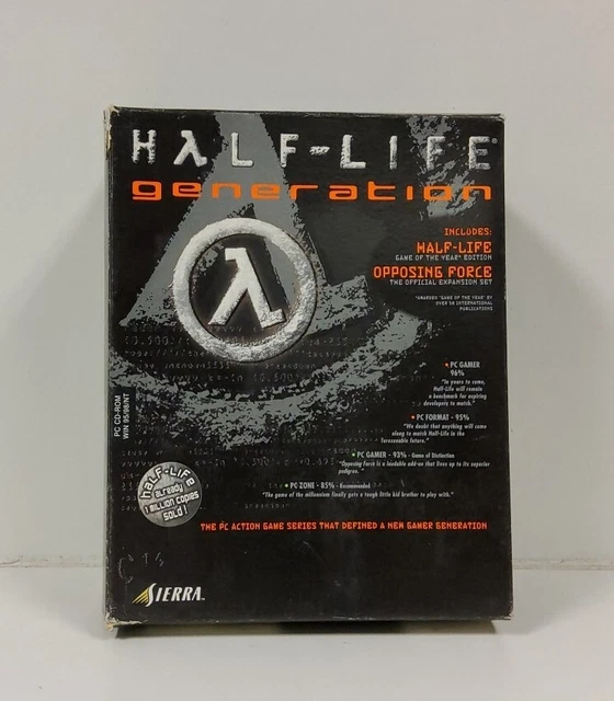 HALF-LIFE GENERATION - Game Of The Year Edition - PC-CD-ROM (L14) £59. ...