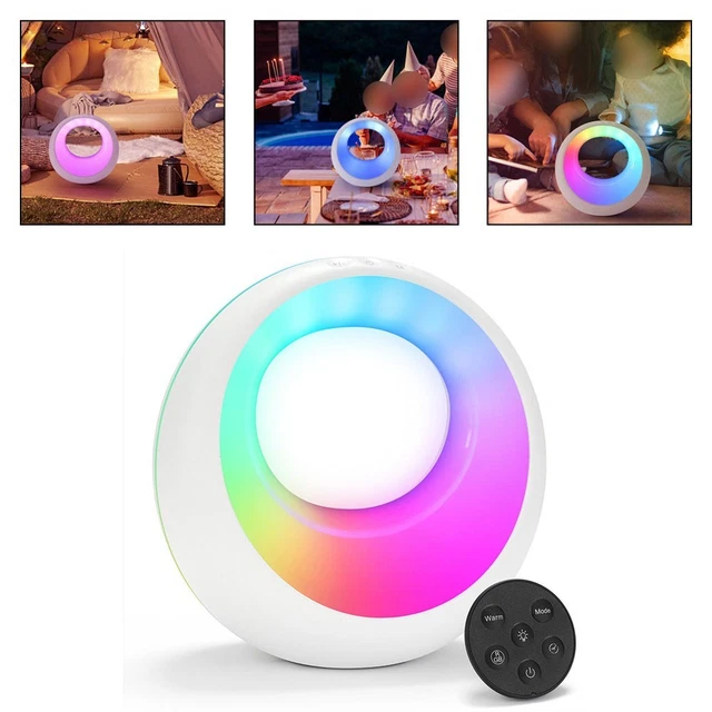 PORTABLE LED TOUCH Light with Adjustable Brightness and Remote Control ...