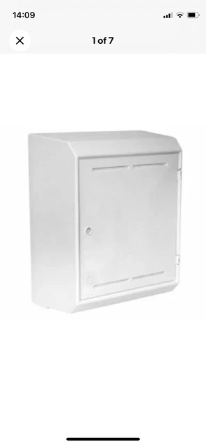 MK2 TRICEL SURFACE Mounted GAS Meter Box MeterBox MK2 White £38.00 ...