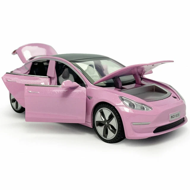 1/32 TESLA MODEL 3 Model Car Diecast Toy Cars Kids Toys Gifts for Boys ...
