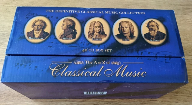 THE A TO Z of Classical Music (40 CD Box Set 2007) £26.99 - PicClick UK