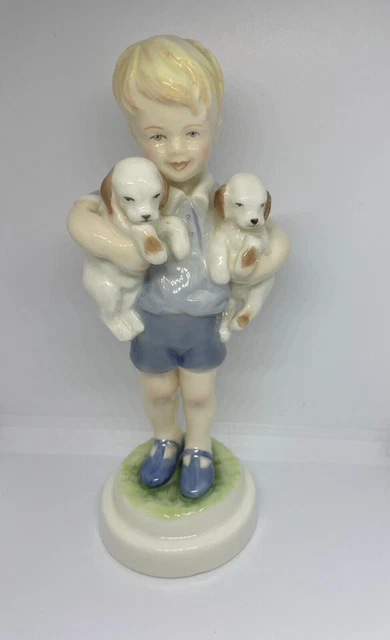 ROYAL WORCESTER DAYS Of The Week 'Mondays Child is fair of face’ Boy ...
