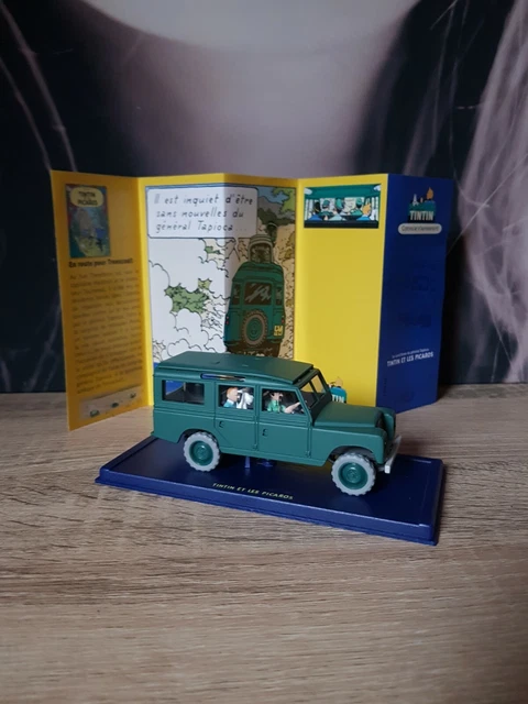 VOITURE TINTIN &LAND ROVER GENERAL TAPIOCA - TINTIN ET LES PICAROS" n ...