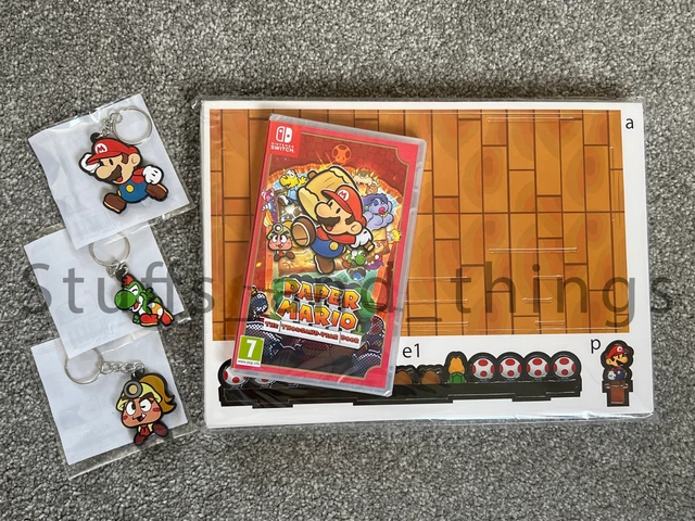 PAPER MARIO: THE Thousand Year Door & Buildable Battle Stage & Keyrings ...