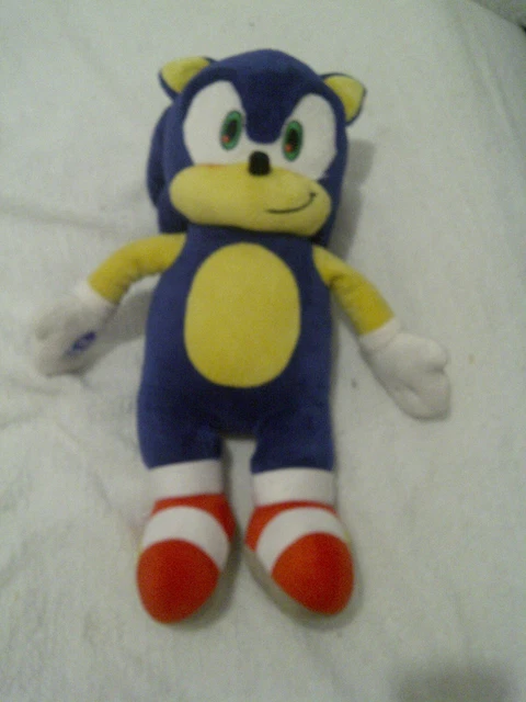 BUILD A BEAR Video Game Merch "Sonic The Hedgehog I" Soft Toy 16" Tall ...