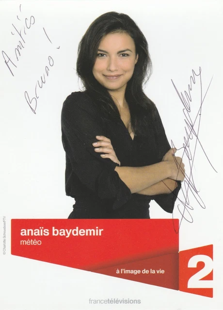 Autographe DÉdicace Original AnaÏs Baydemir Eur 7 99 Picclick De