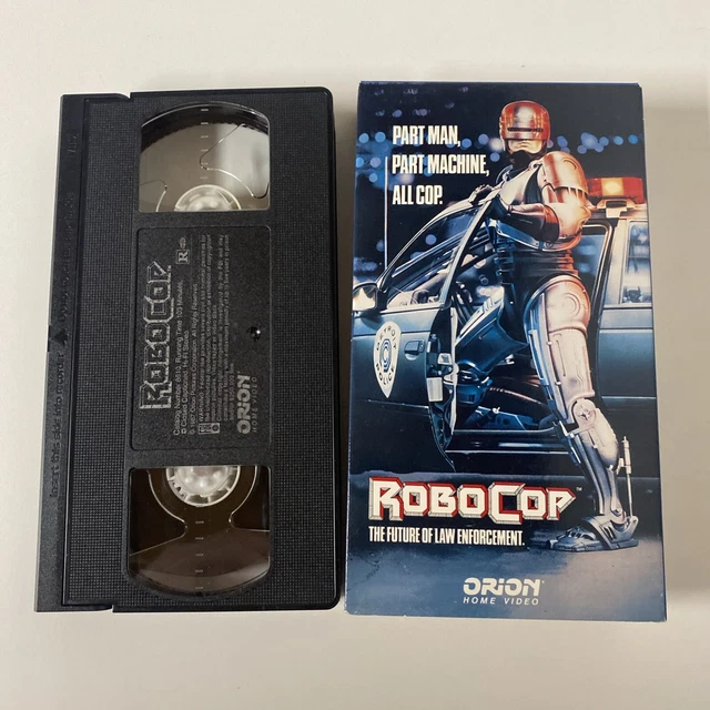 ROBOCOP 1987 VHS Original Release Version - Great Condition - Ships ...