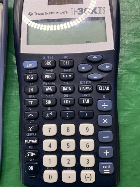 TEXAS INSTRUMENTS TI-30X IIS Scientific Calculator - Blue $7.57 - PicClick CA