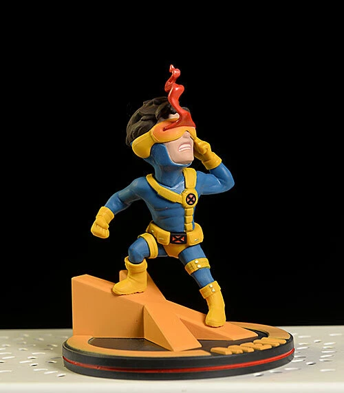 QUANTUM MECHANIX MARVEL Cyclops (X-Men) Q-Fig Diorama Statua EUR 17,50 ...
