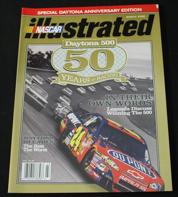 NASCAR ILLUSTRATED MAGAZINE Daytona 500 50 Years of Racing March 2008 £ ...