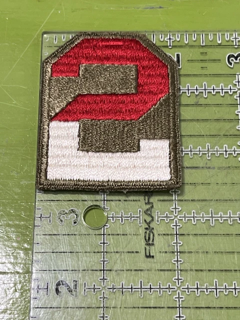 US 2ND ARMY Shoulder Patch Unit Uniform Insignia Block 2 £7.70 ...