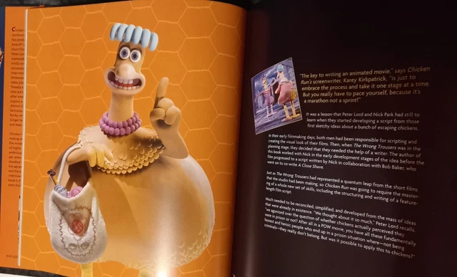CHICKEN RUN BOOK: Hatching the Movie by Brian Sibley - Hardcover £5.99 ...