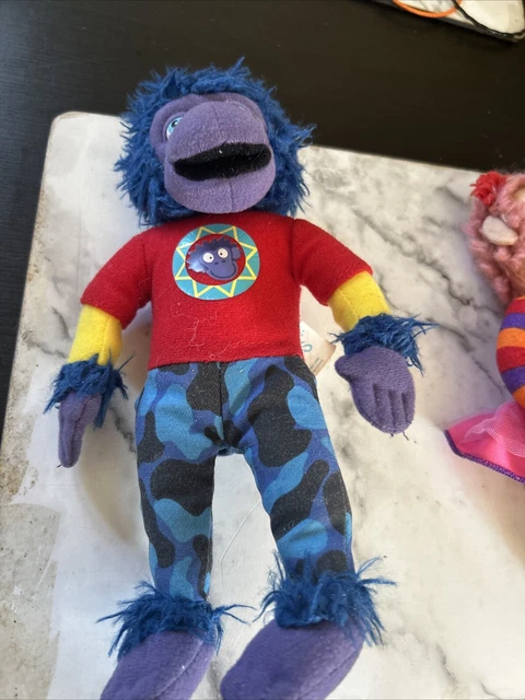 ZINGZILLAS ZAK AND Panzee Soft Plush Toys 9” £20.00 - PicClick UK