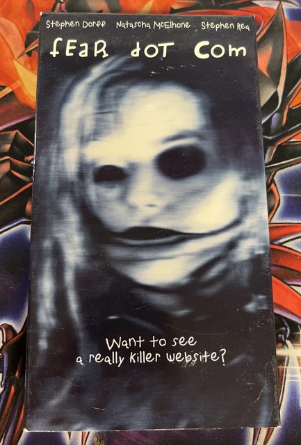 FEAR DOT COM VHS Tape Warner Bros. Horror Video Movie Screener Copy £46 ...