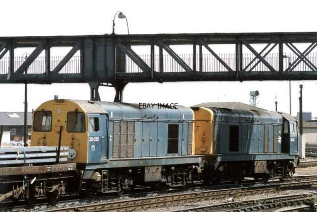 PHOTO CLASS 20 Loco No 20035 20022 Leading At Derby 1988 £2.00 ...