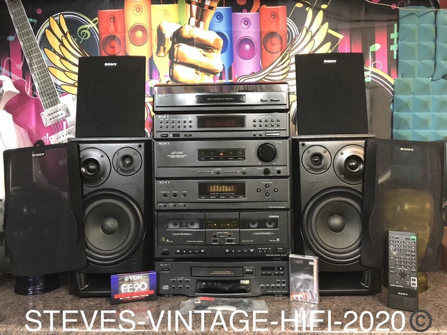 SONY LBT-D307 FULLY REMOTE CONTROLLED COMPACT HI-FI SYSTEM SERVICED N ...