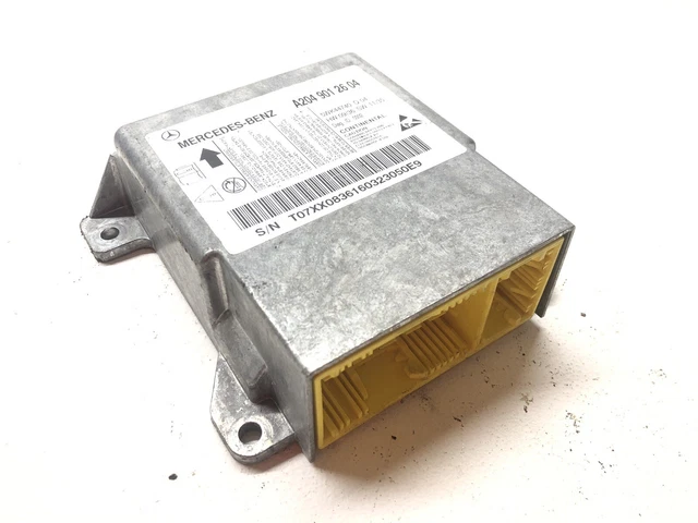 MERCEDES BENZ C Class W204 Airbag Ecu Control Module - A2049012604 £19. ...