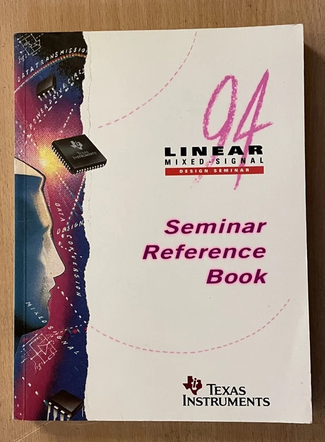 TEXAS INSTRUMENTS MIXED Signal Design Seminar Reference Book $4.04 ...