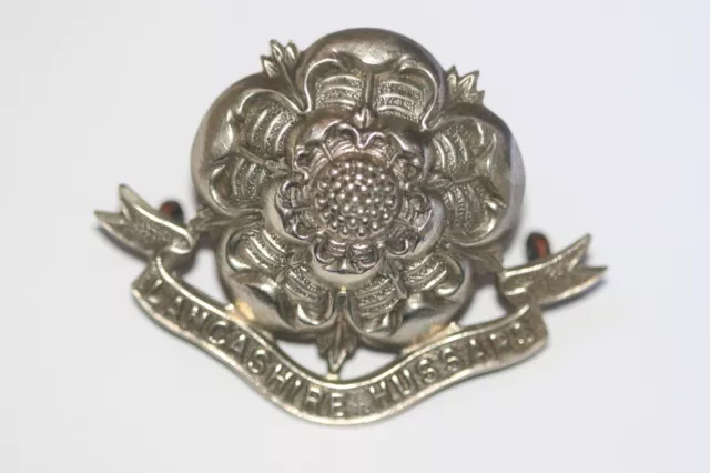 BRITISH ARMY METAL Cap Badge Lancashire Hussars Yeomanry White Metal £ ... BRITISH ARMY METAL Cap Badge Lancashire Hussars Yeomanry White Metal £ ...