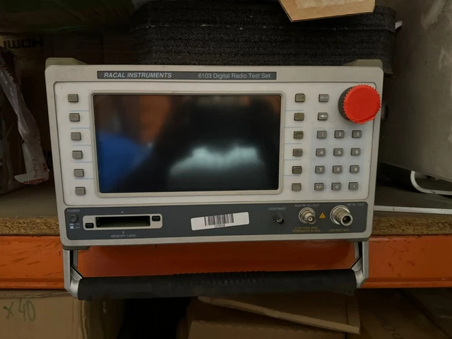 RACAL INSTRUMENTS 6103 digital radio test set £214.99 - PicClick UK