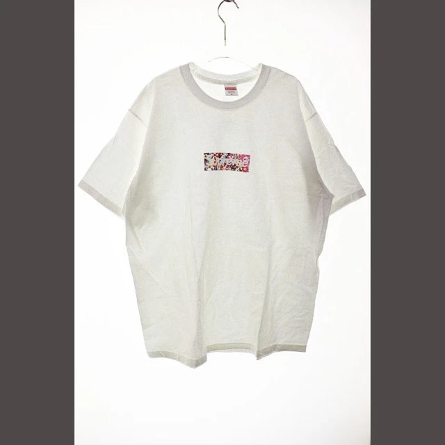 SUPREME X TAKASHI MURAKAMI 20SS RELIEF BOX LOGO TEE XL T-shirt Print ...