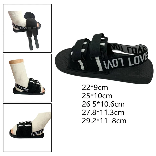 PLASTER CAST SHOE Cast Boot Post OP Shoe Easy to Wear for Kids Women ...