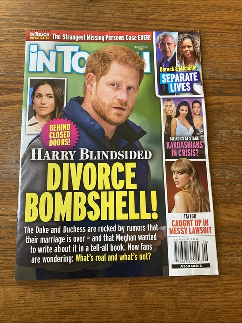 IN TOUCH MAGAZINE February 10, 2025 Harry Blindsided £5.37 - PicClick UK