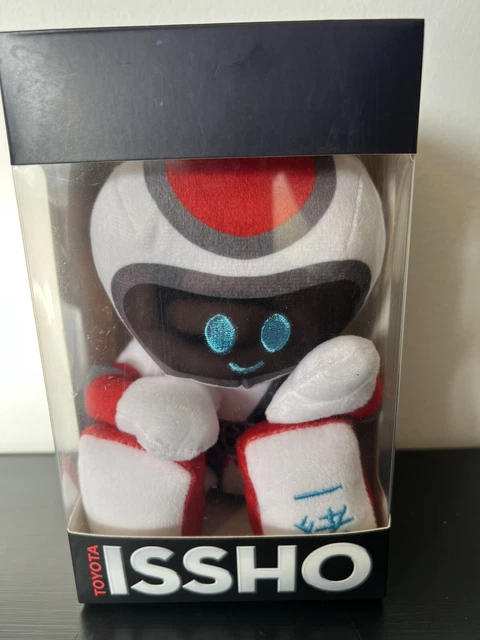 TOYOTA ISSHO SOFT toy mascot car companion, approx. 6" high in box £9. ...