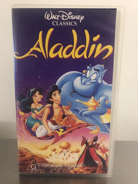 Aladdin Walt Disney Classics Vhs Movie Video Tape 600 Picclick Au 0194