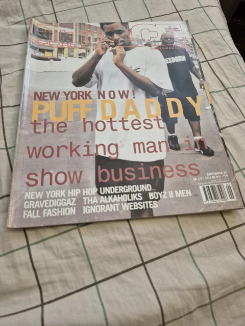 TRACE MAGAZINE (1997) Puff Daddy cover w/ Gravediggaz Tha Alkaholiks ...