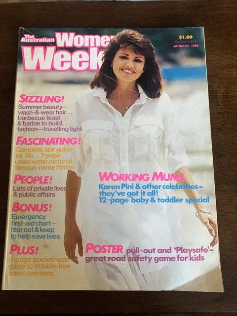 HELEN REDDY, KAREN Pini, Jane Fonda, Jane Seymour, - Women’s Weekly ...
