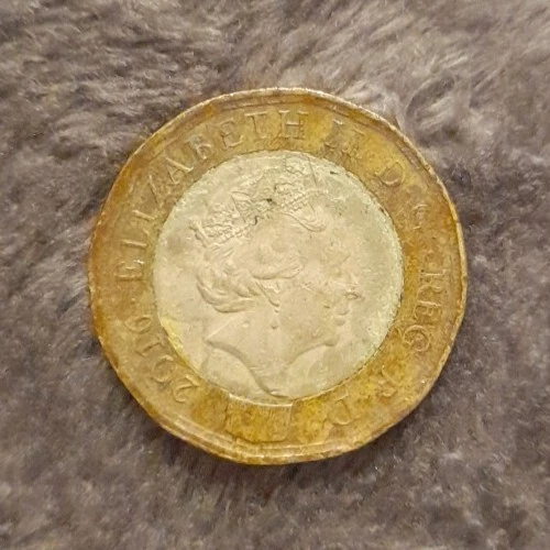ONE POUND 1 Pfund Münze Queen Elizabeth II Großbritannien England 2016 ... ONE POUND 1 Pfund Münze Queen Elizabeth II Großbritannien England 2016 ...