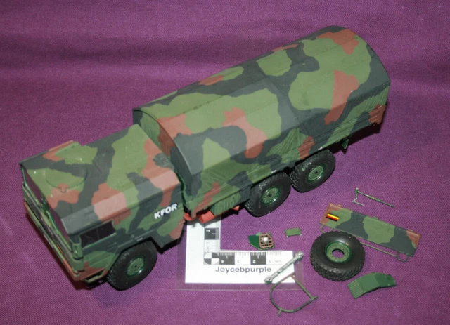 REVELL MAN 7T milgl 6x6 truck 1:35 scale model for parts, spares ...