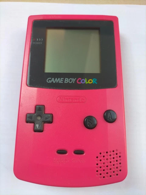 NINTENDO GAME BOY Color CGB-001 Pink + Super Mario Bros Deluxe ...