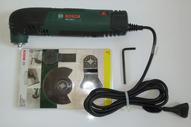 BOSCH PMF 190 E strumento multifunzione regolatore multiutensile Dremel ...