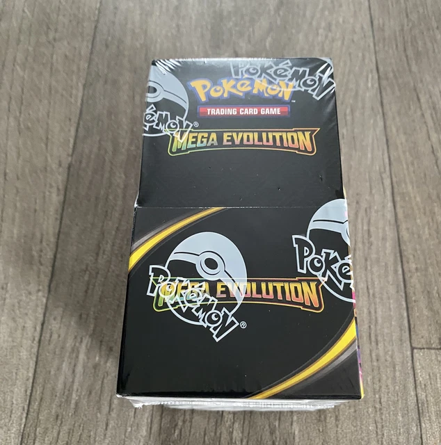 POKÉMON TCG MEGA Evolution Half Booster Box Brand New Sealed (18 Packs ...
