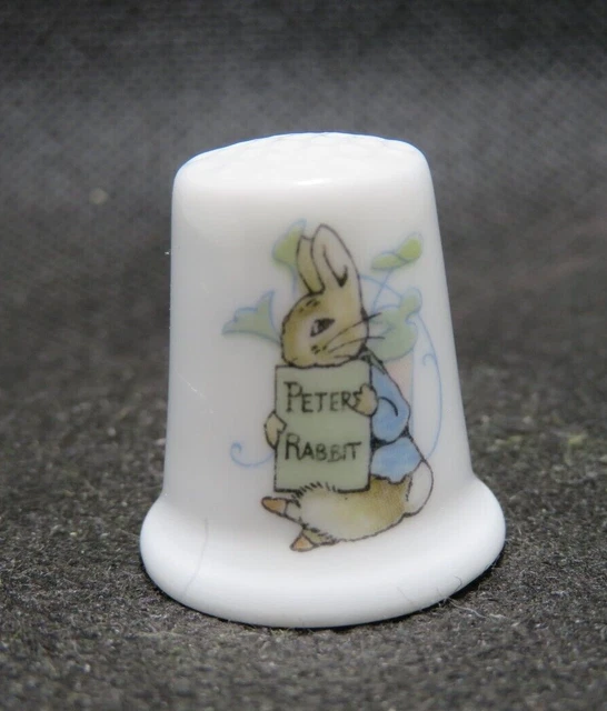 WEDGWOOD BEATRIX POTTER Thimble Collection - Peter Rabbit £3.90 ...