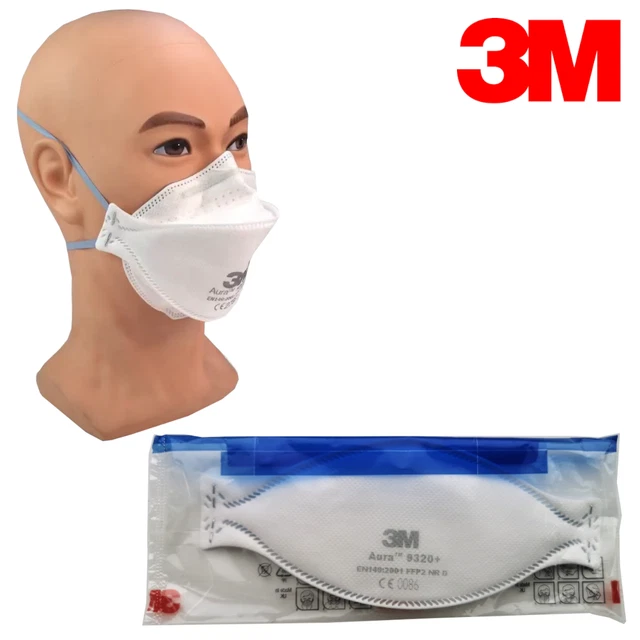 3M AURA 9320+ Face Mask Respirator FFP2 Protection - FAST & FREE UK ...