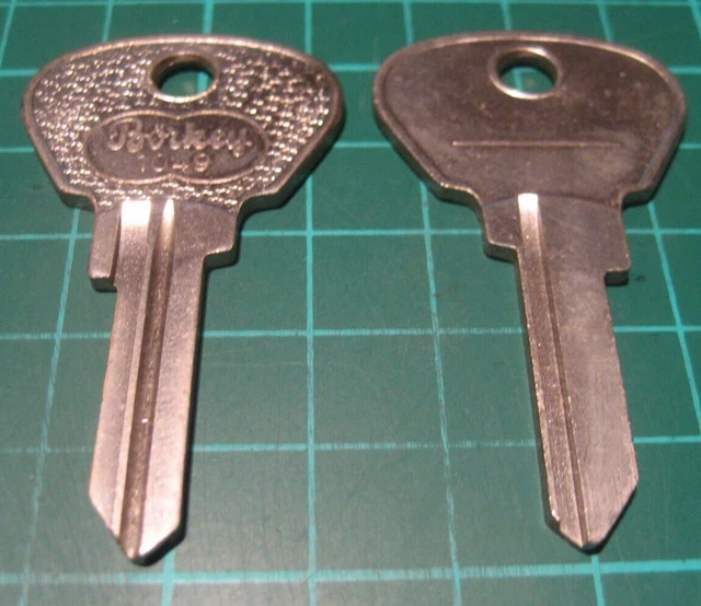 VINTAGE AUTOBIANCHI A 111, A 112 1st Series Ignition Key Blank Börkey ...