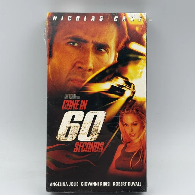 GONE IN 60 Seconds (VHS, 2001,) Brand New Factory Sealed! Nicolas Cage £8.00 - PicClick UK