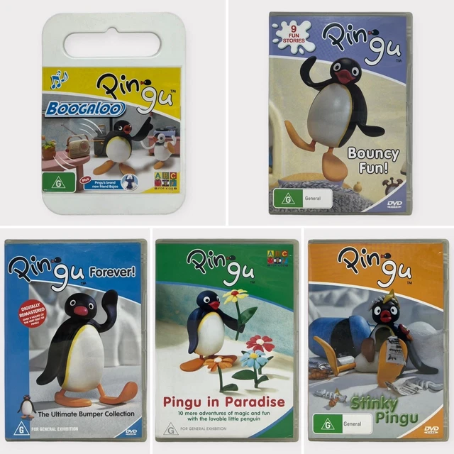 PINGU (ABC KIDS / HIT) 5x DVD Bundle (60x Original Episodes) - Region 4 ...