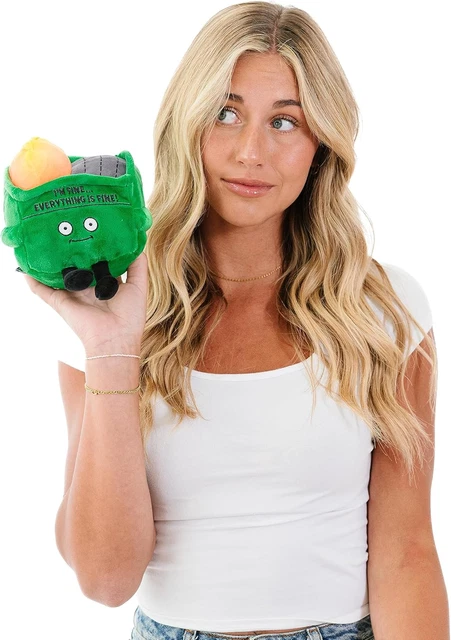 I'M FINE… EVERYTHING Is Fine Dumpster Plush Toy $46.23 - PicClick AU