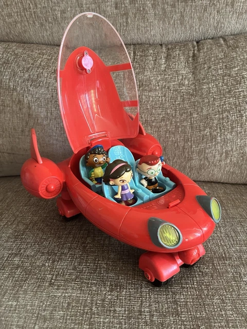 MATTEL DISNEY LITTLE Einsteins Pat Pat Rocket - 3 Figures & Screen ...