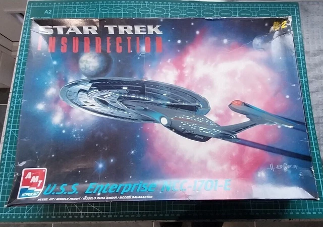 AMT/ERTL STAR-TREK-INSURRECTION- USS ENTERPRISE NCC-1701-E = Model Kit ...