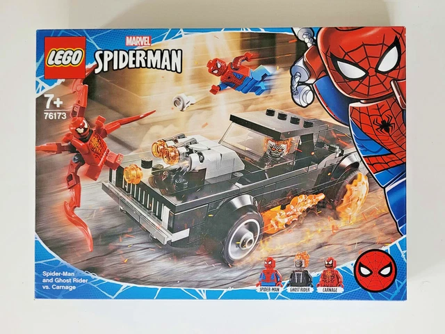 MARVEL SUPER HEROES Spiderman 76173 Spider-Man Ghost Rider contre ...
